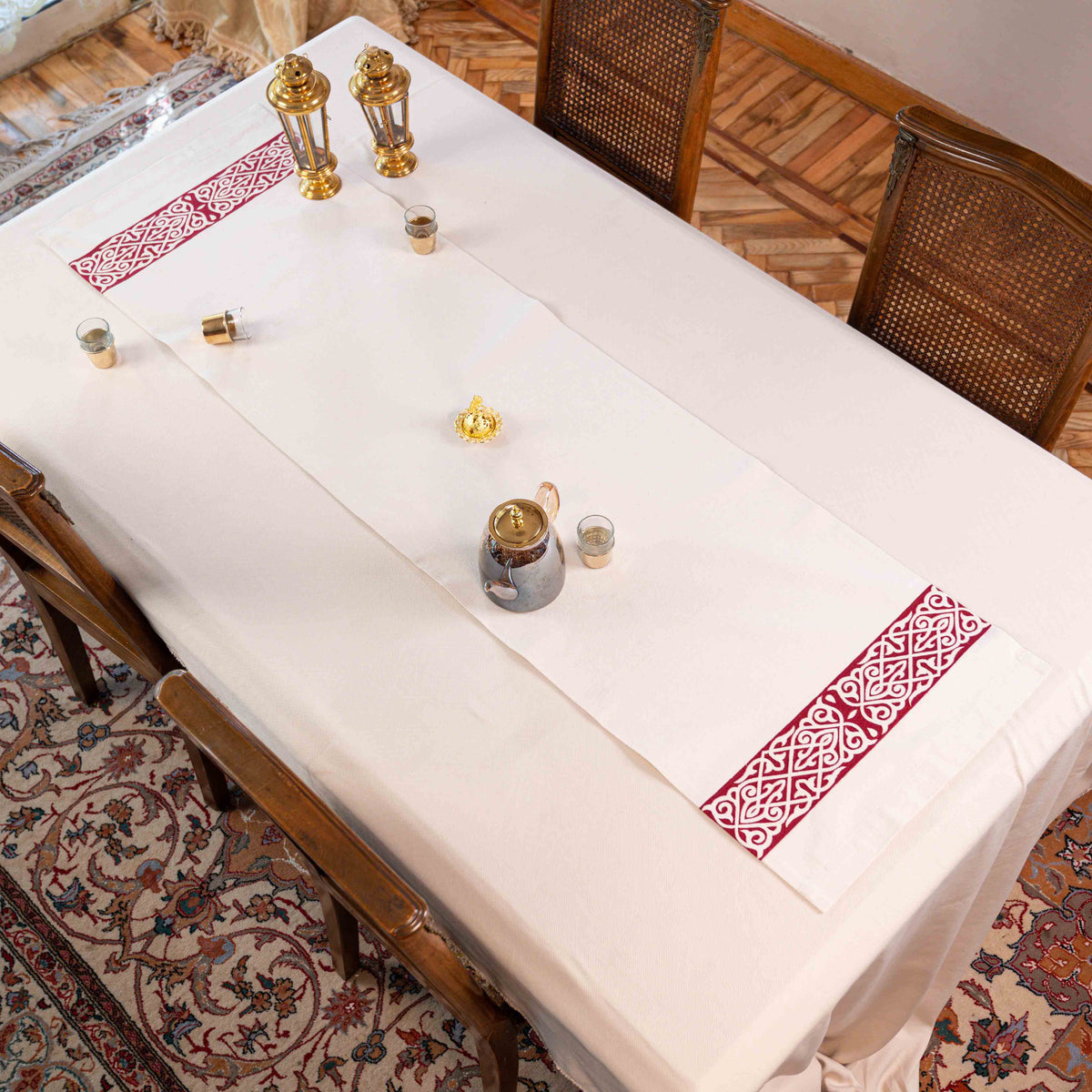 Arabian Nights Table Runner – Two Mushrooms